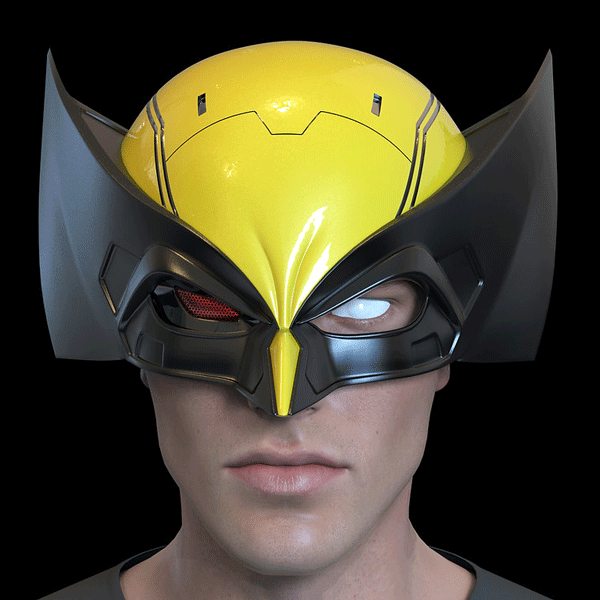 Wolverine DEX Helmet Mask Cowl - 3D Printing House